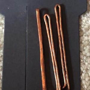 Copper Bobby Pin - Etsy