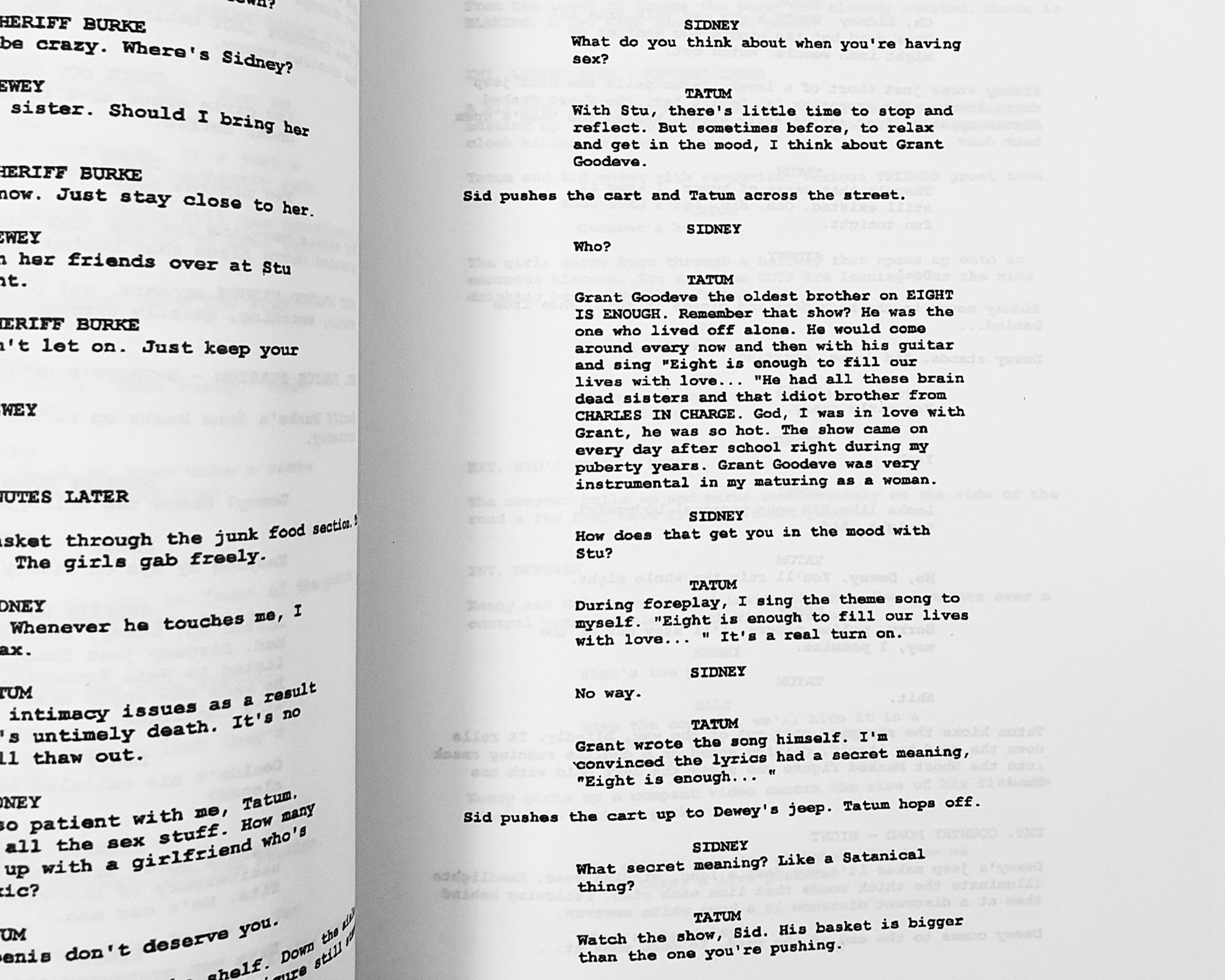 Scream Film Movie Script Screenplay Signatures Autograph | Etsy