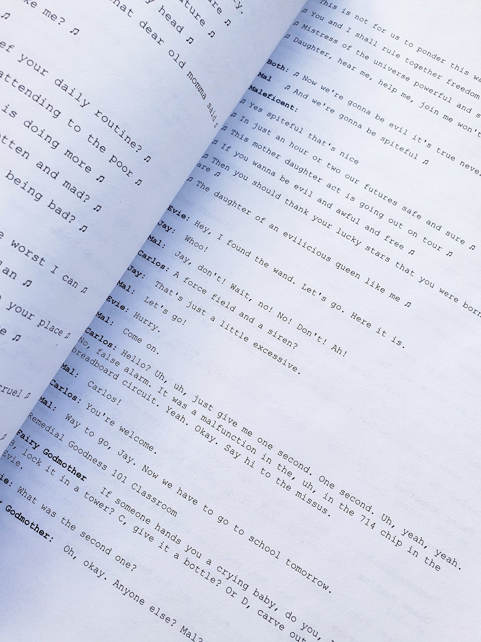 Descendants Disney Film Movie Script Screenplay With - Etsy