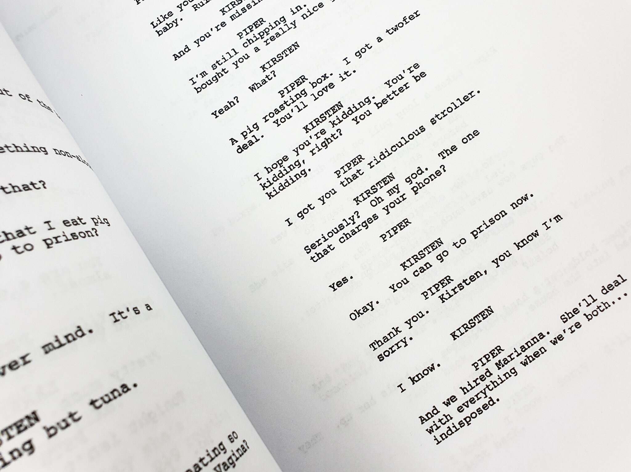 Orange is the New Black TV Script Screenplay Signatures | Etsy UK