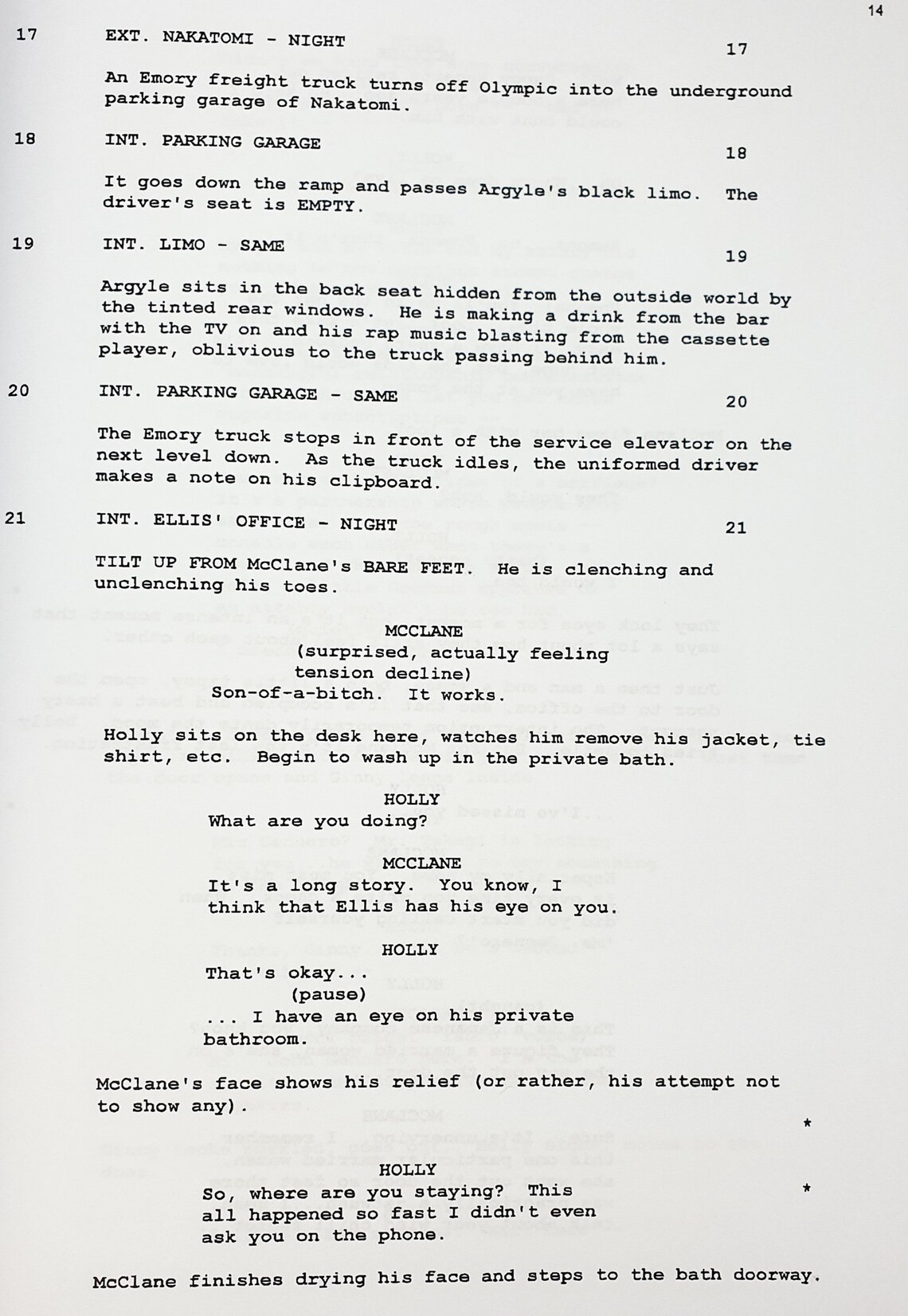 Die Hard 80s Movie Script Screenplay with Signatures Autograph | Etsy