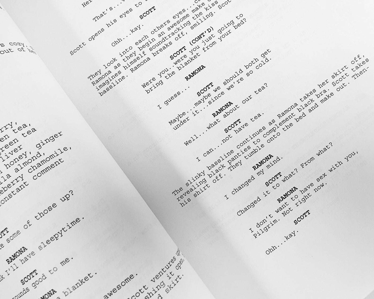 Scott Pilgrim Vs the World Movie Film Script Screenplay Signatures ...