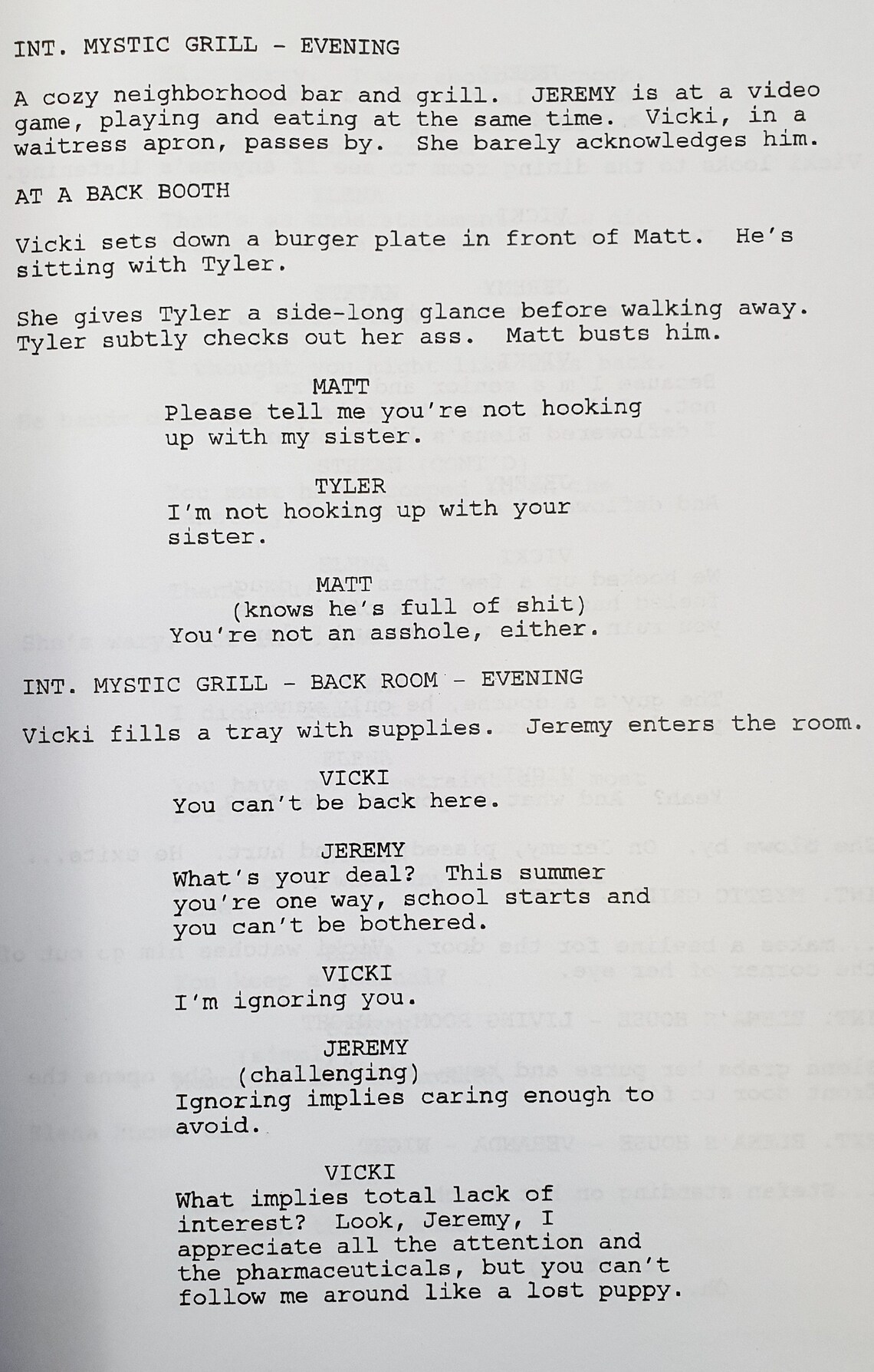 The Vampire Diaries TV Script Screenplay with Signatures | Etsy