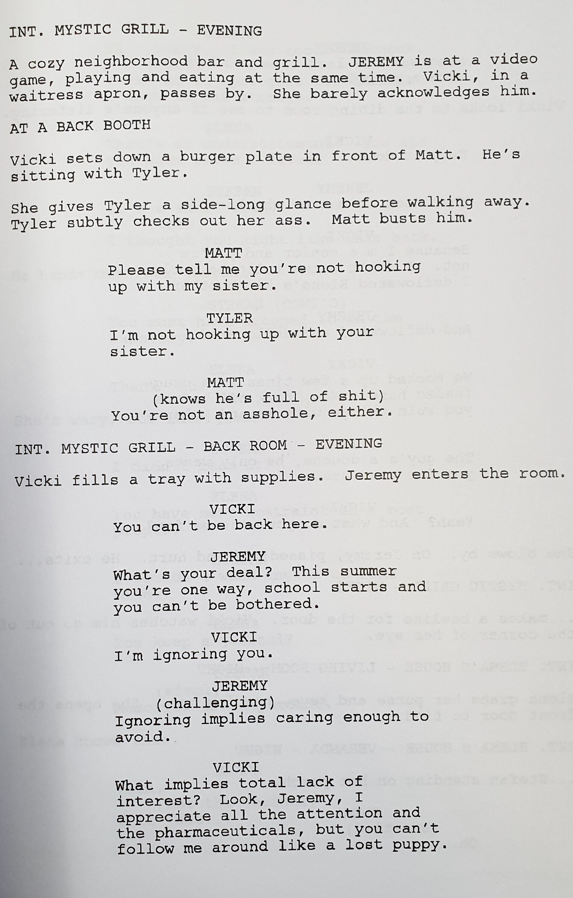 The Vampire Diaries TV Script Screenplay with Signatures | Etsy