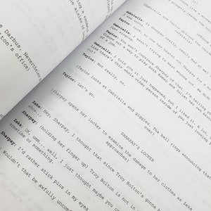 High School Musical Film Movie Script Screenplay Signatures Autographs ...