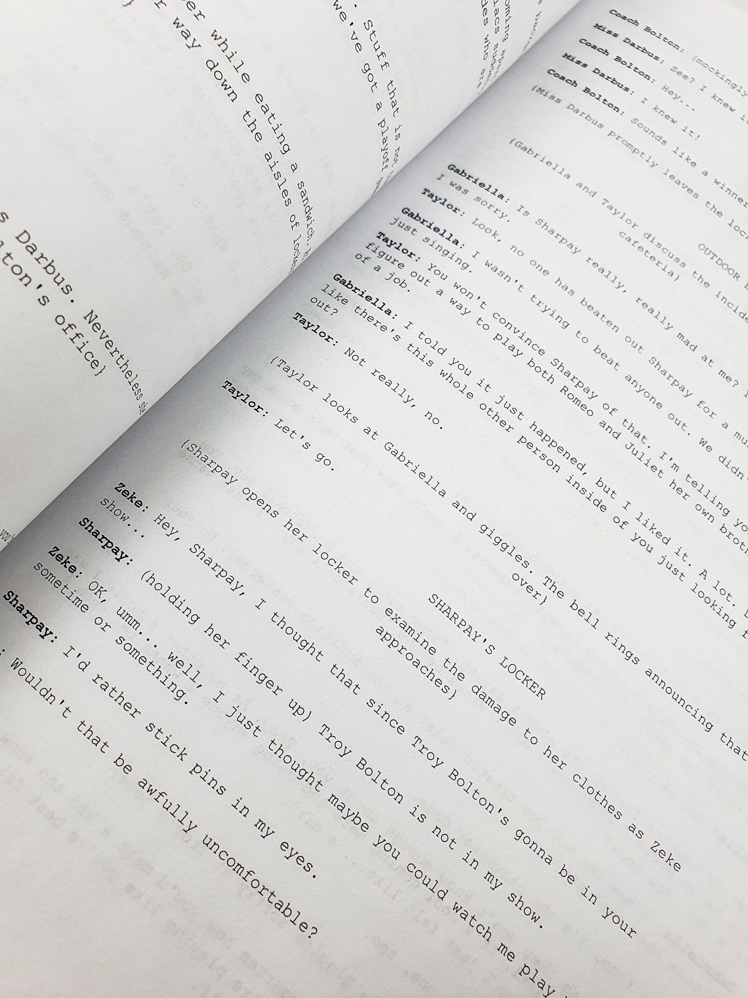 High School Musical Film Movie Script Screenplay Signatures - Etsy Canada