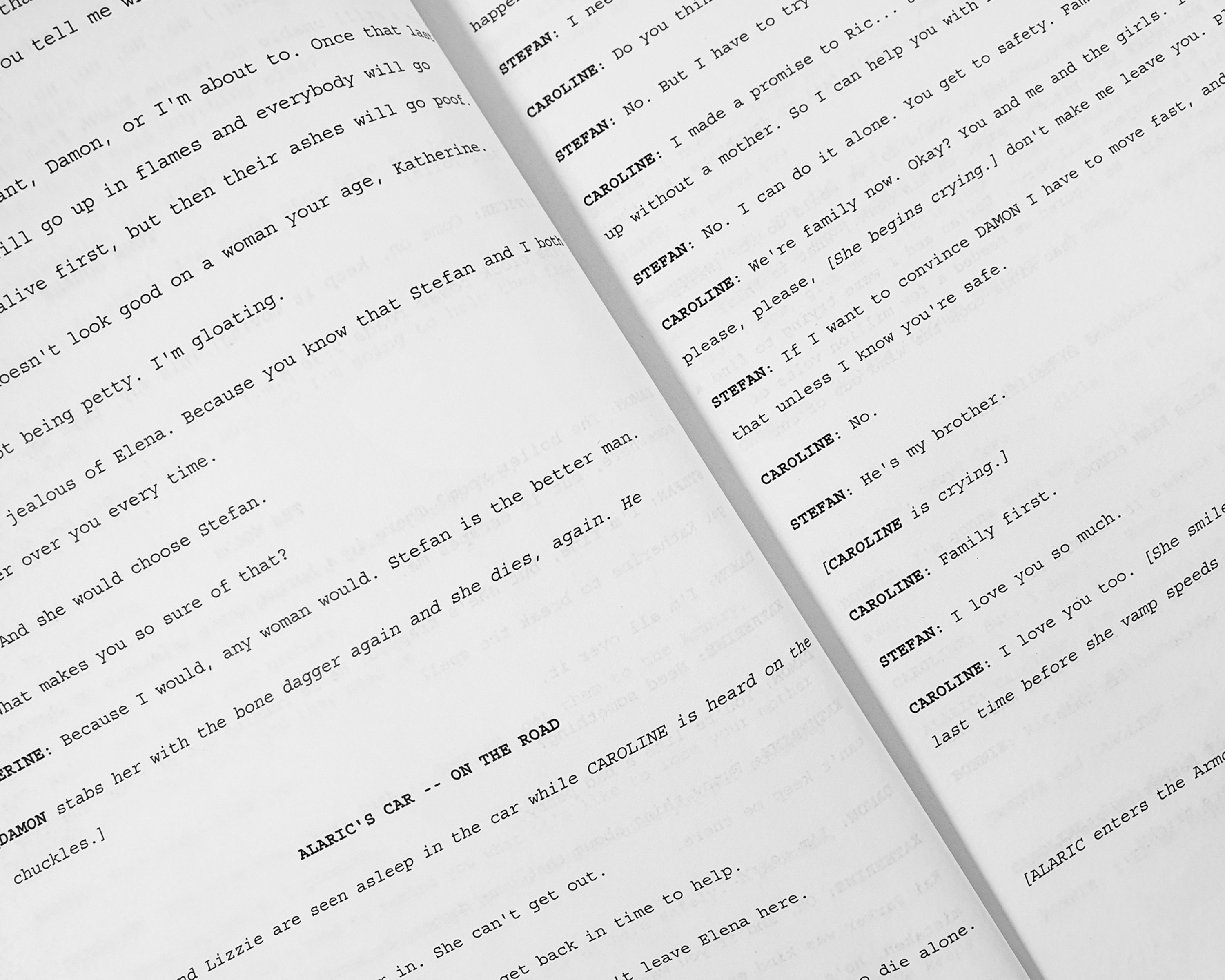 The Vampire Diaries Series Finale TV Script with Signatures | Etsy