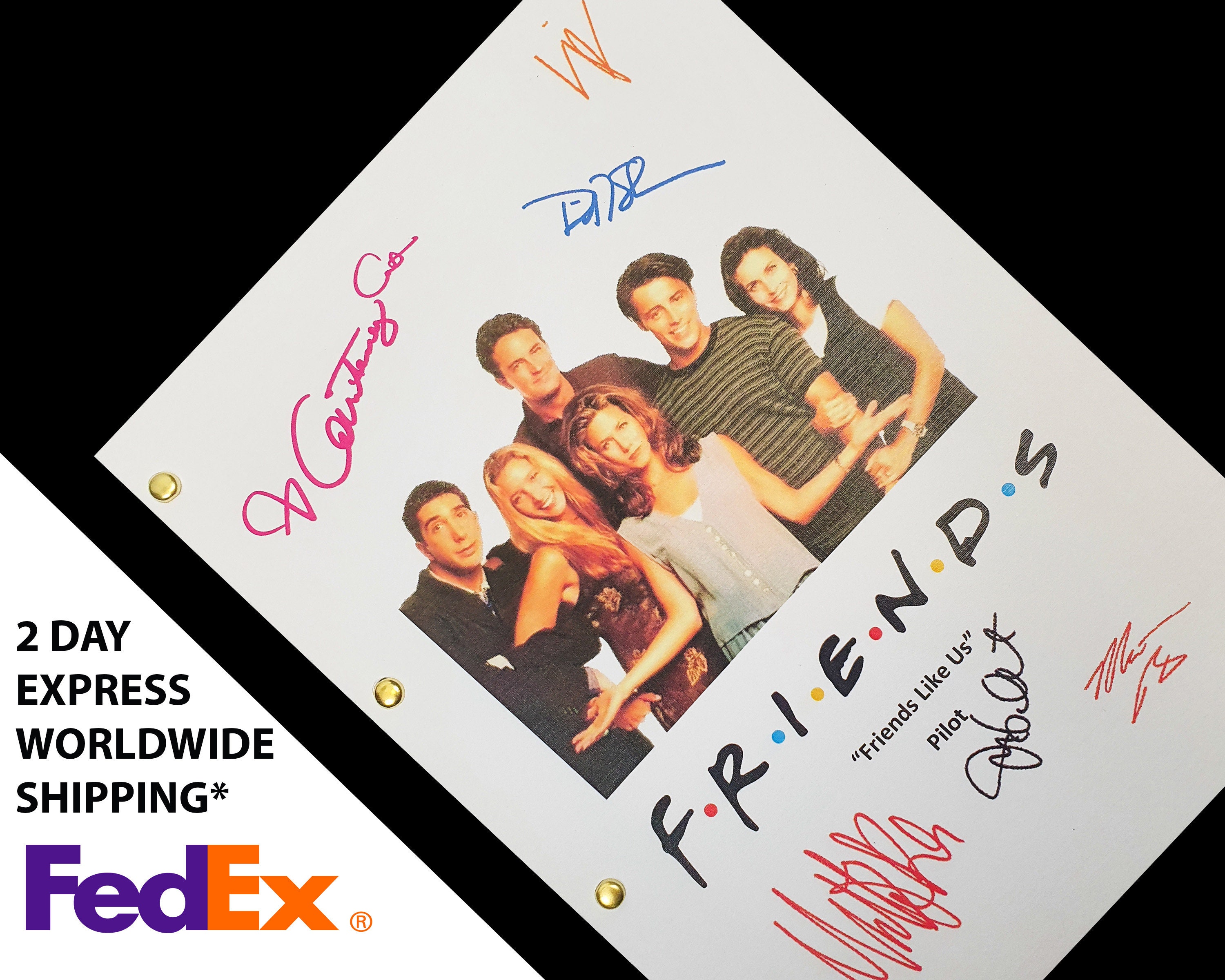 Memorabilia Art & Collectibles Friends Jennifer Aniston Courteney Cox ...