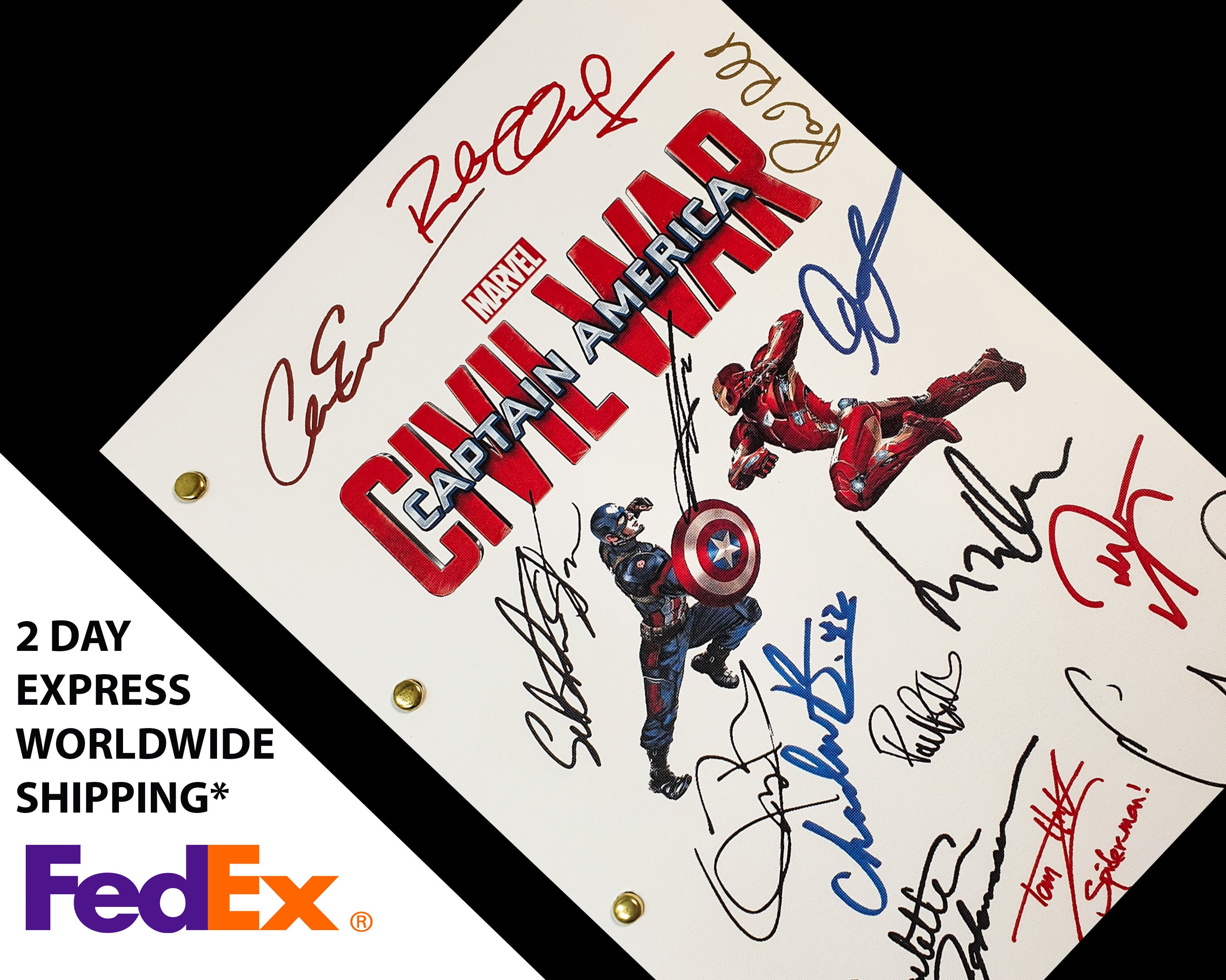 Captain America Signature Svg - Etsy