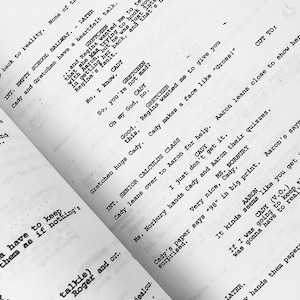 Mean Girls Film Movie Script With Signatures Autograph Reprint Lindsay ...