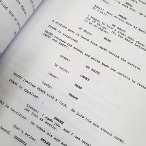 Rocky Horror Picture Show Film Movie Script Signatures Autographs ...