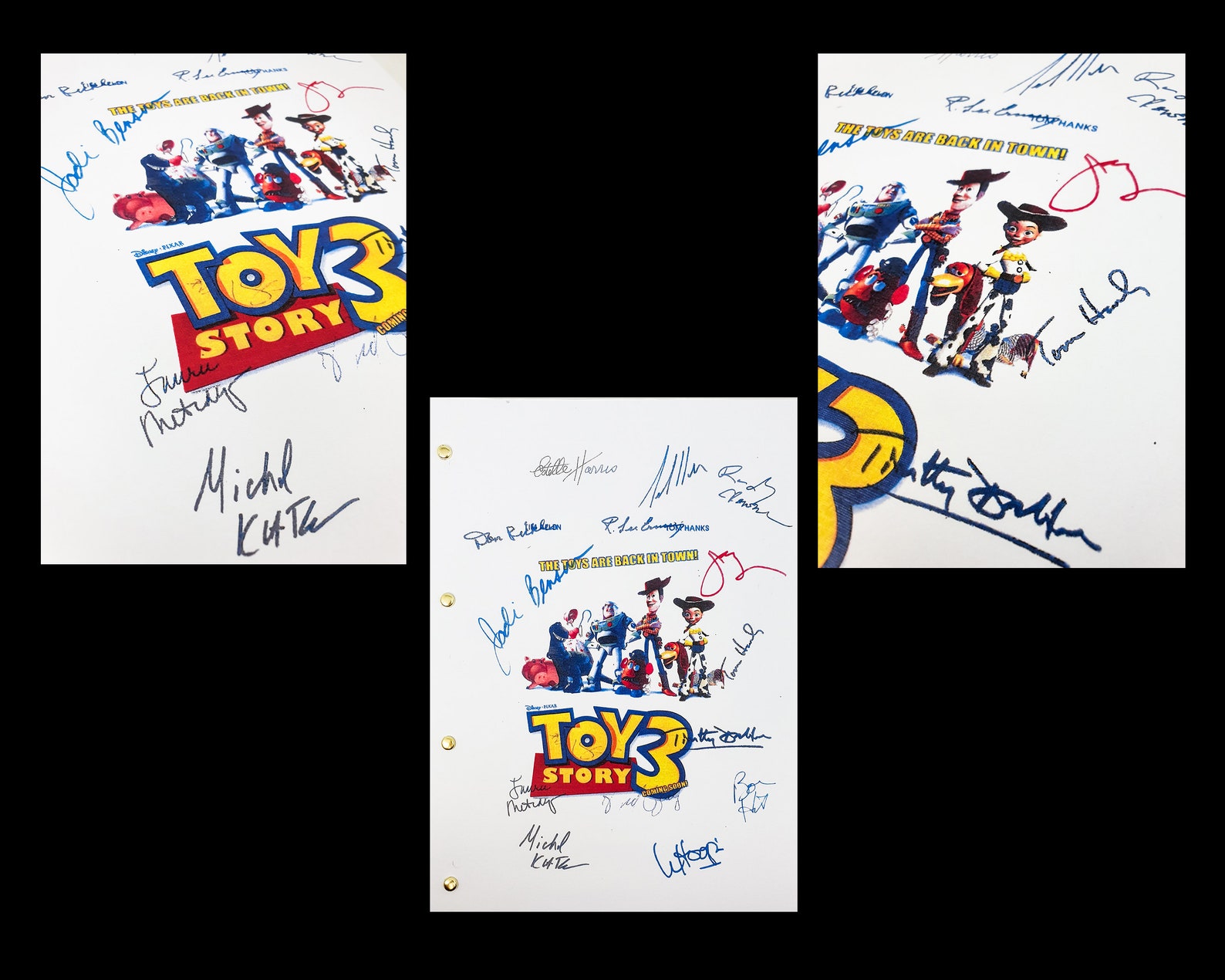 Toy Story 3 Film Movie Script Screenplay with Signatures | Etsy