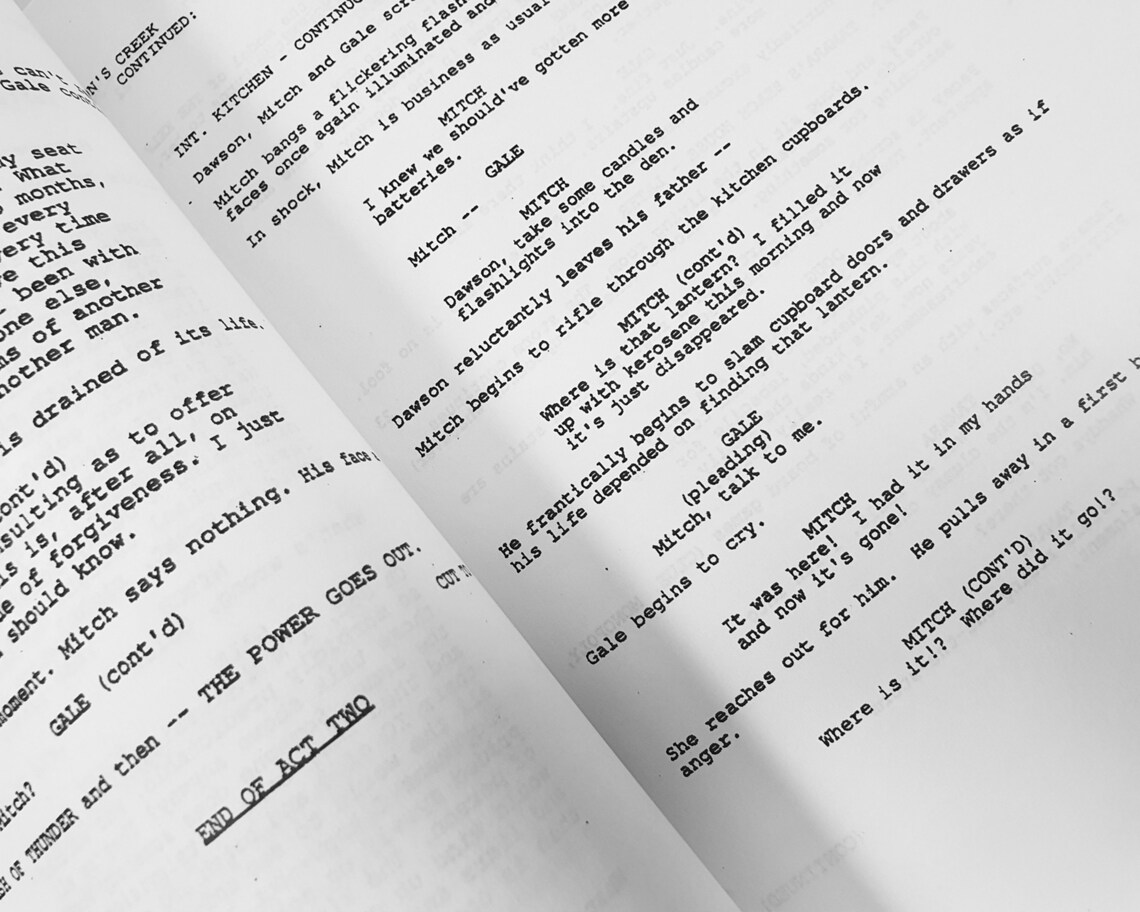 Dawson's Creek TV Show Script Screenplay With Signatures Autograph ...