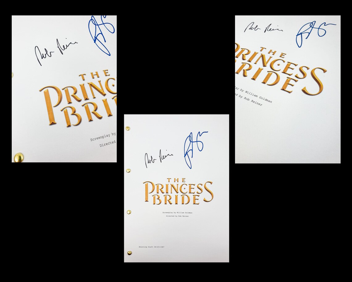 The Princess Bride Film Movie Script Screenplay with | Etsy