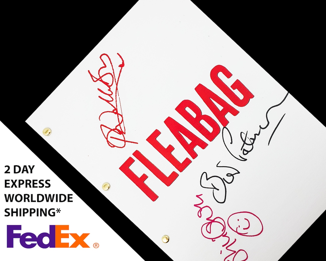 Fleabag Film Movie Script Signatures Autographs Reprint Phoebe Waller ...