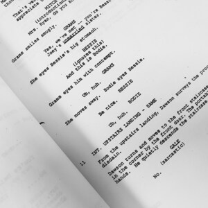 Dawson's Creek TV Show Script Screenplay with Signatures | Etsy