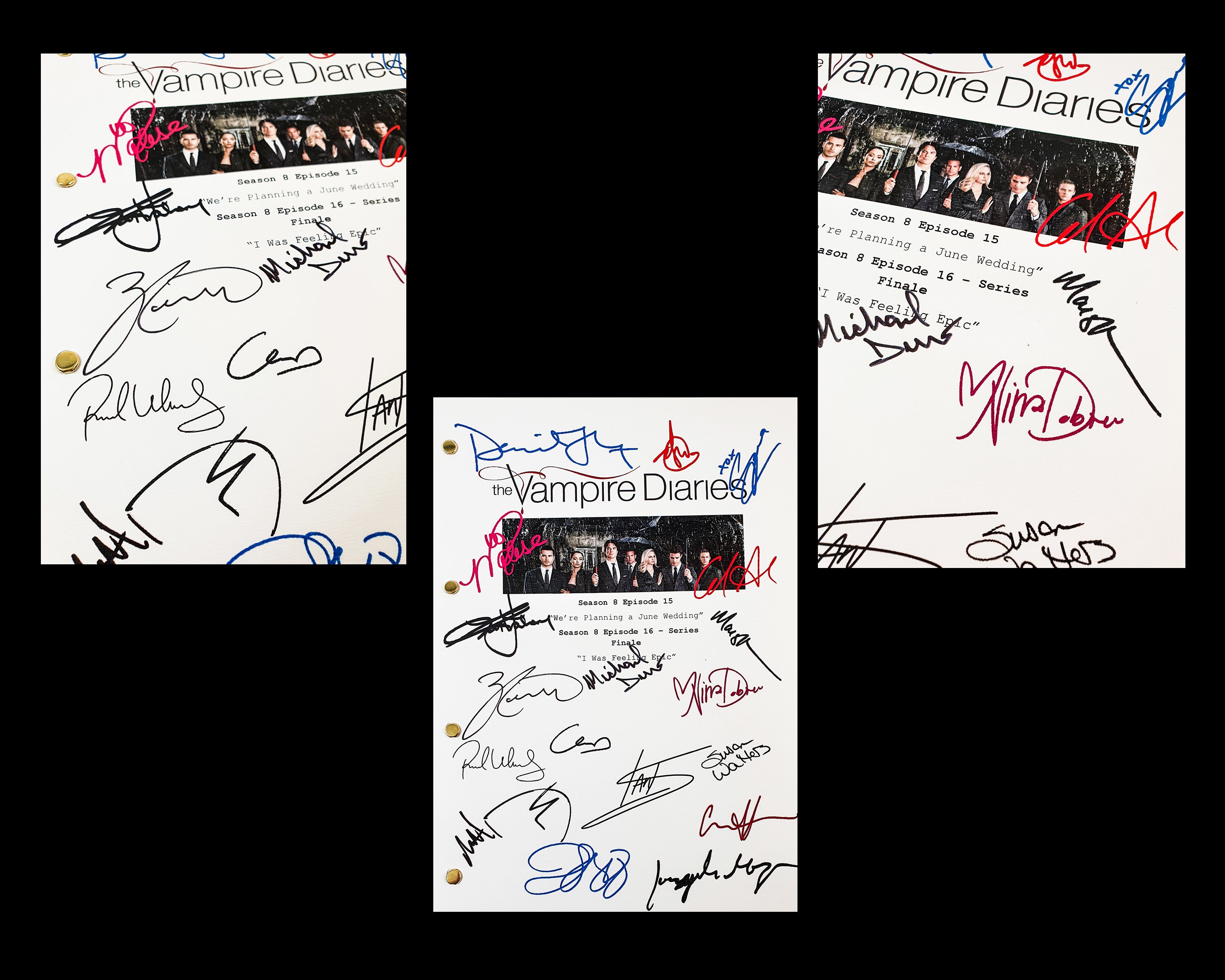 The Vampire Diaries Series Finale TV Script with Signatures | Etsy