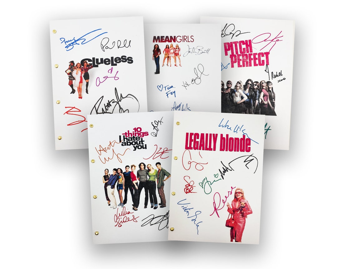 The Noughties Comedy Bundle Movie Scripts Screenplay Signatures ...