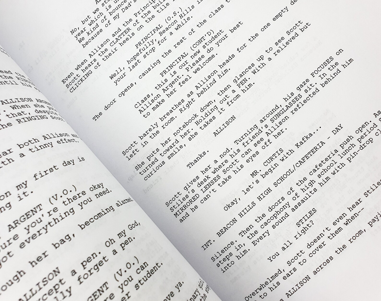 Teen Wolf TV Script Screenplay Signature Autograph Reprint | Etsy