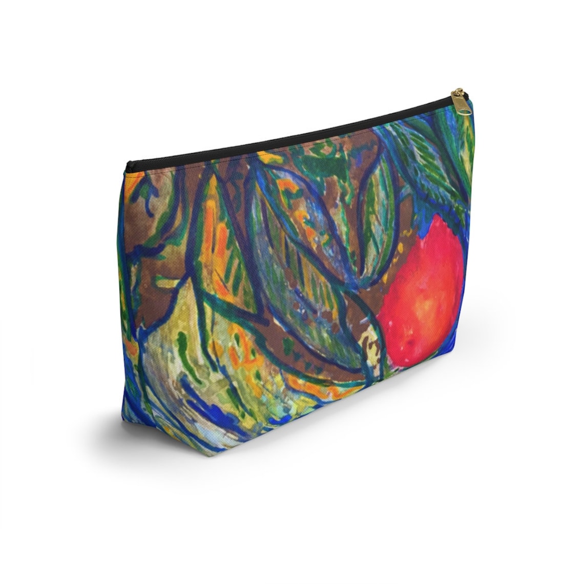 Bright Colorful Accessory Pouch w T-bottom - Etsy France