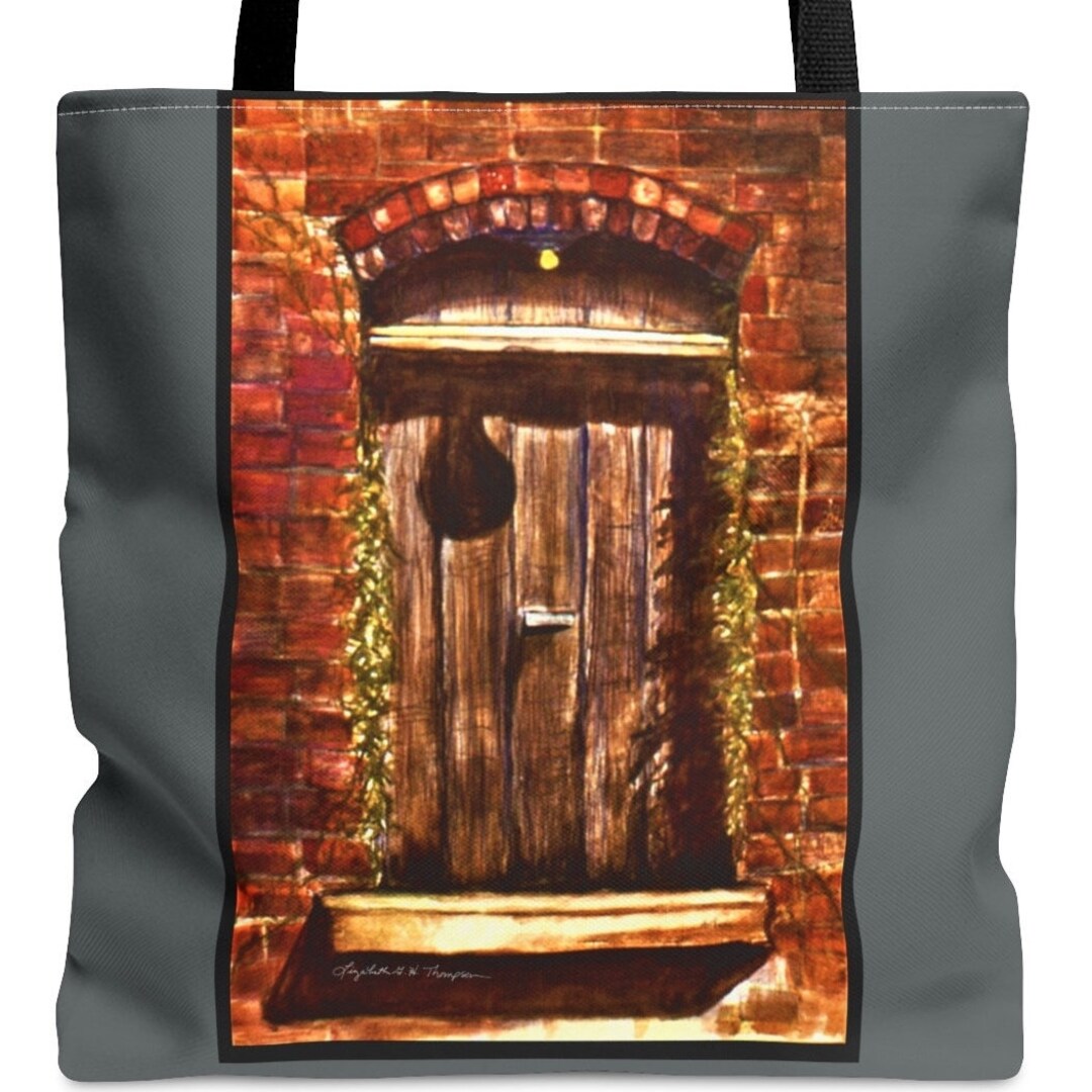 Pretty Tote Bag, 3 Sizes, Tote Motif: THE DOOR, Book Bag, Carry Tote ...