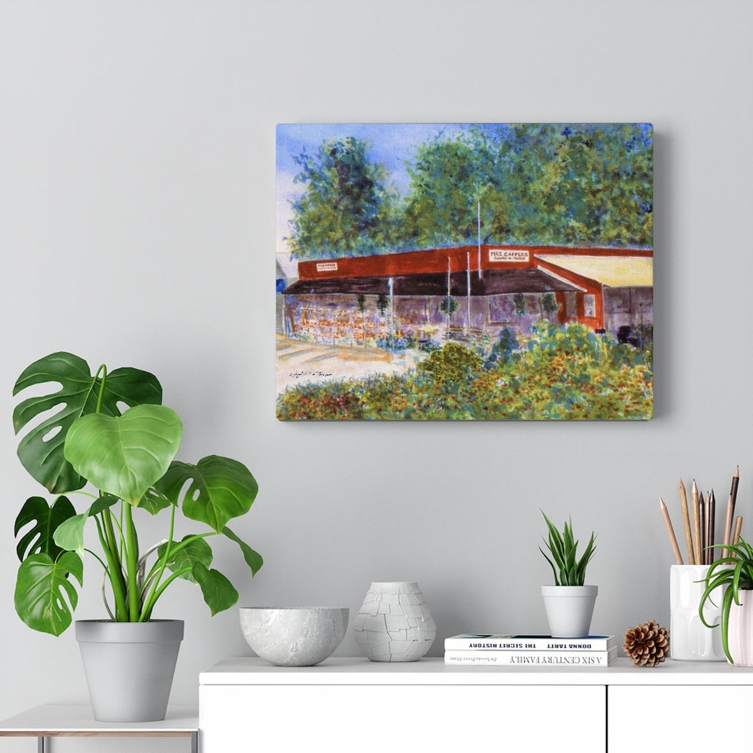 WALL DECOR, Canvas Art, Mrs Cappers Plant n Flower Shop - Etsy España
