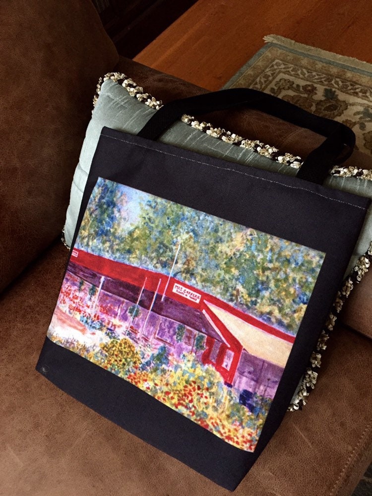 TOTE Bag Mrs Capper's Flower Shop - Etsy
