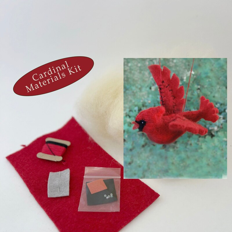 Felt Cardinal Pattern - Etsy