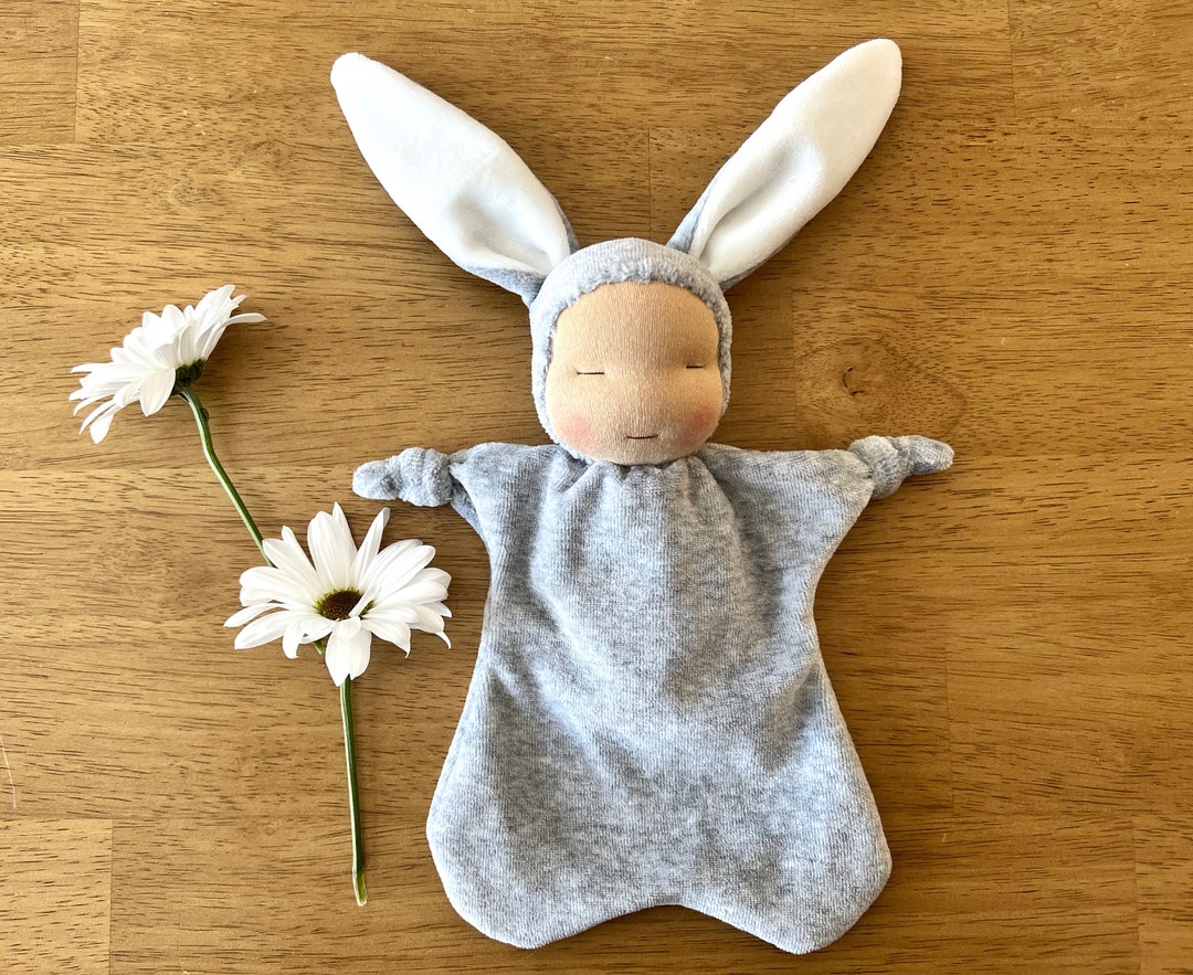 Custom Velour Bunny Doll Baby Bunny Lovey Rabbit Lovey - Etsy