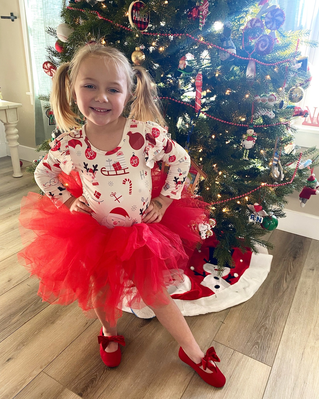 Baby Girl Christmas Tutu Dress Girls Christmas Dress Baby Girl ...
