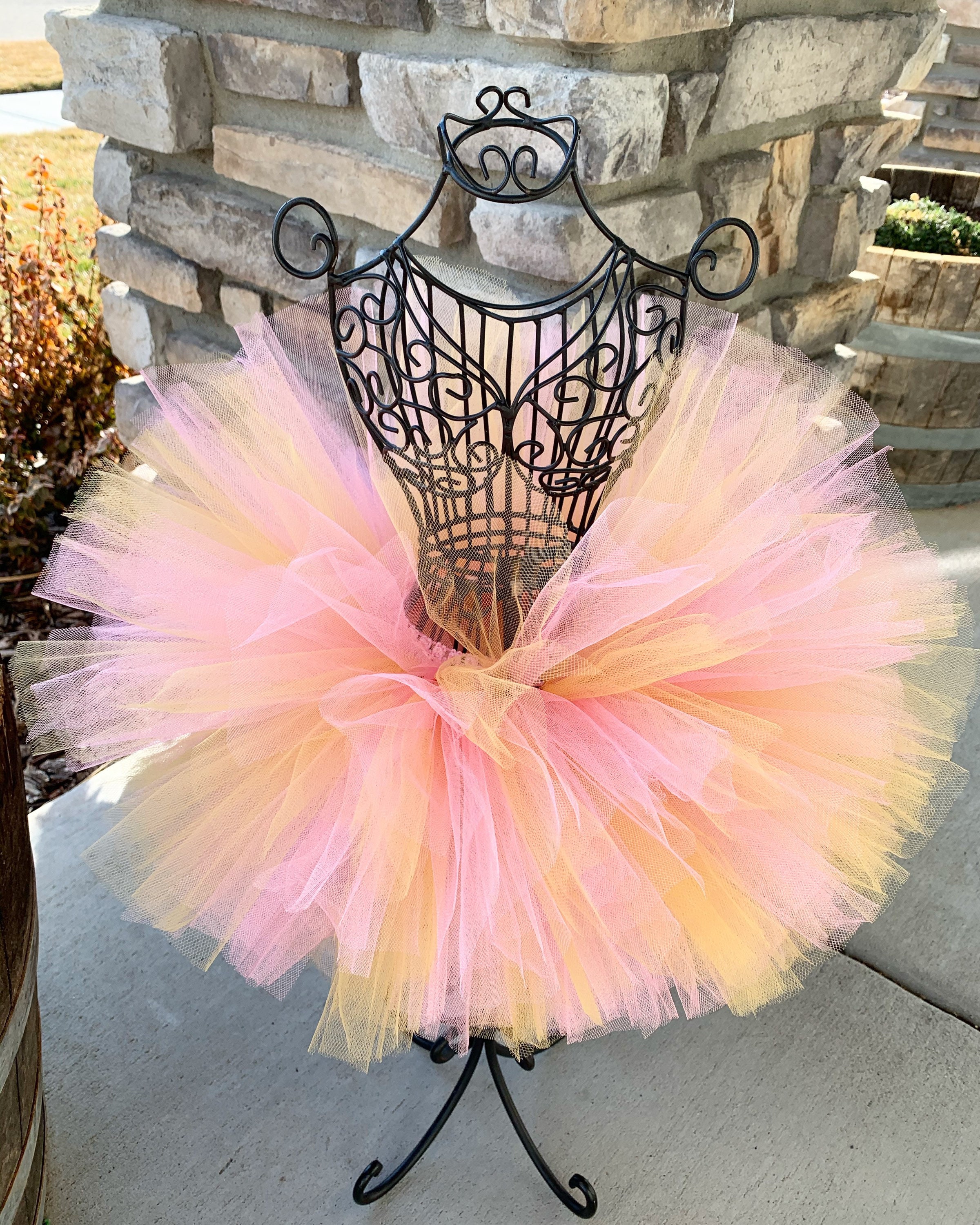 PREMIUM Tutu Pink and Gold Baby Tutu Super Full and Fluffy | Etsy