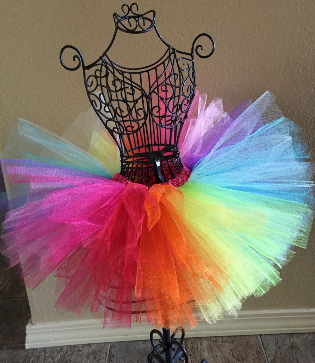 Birthday Tutu, Rainbow Tutu, Candyland Birthday Outfit, Colorful Tutu ...