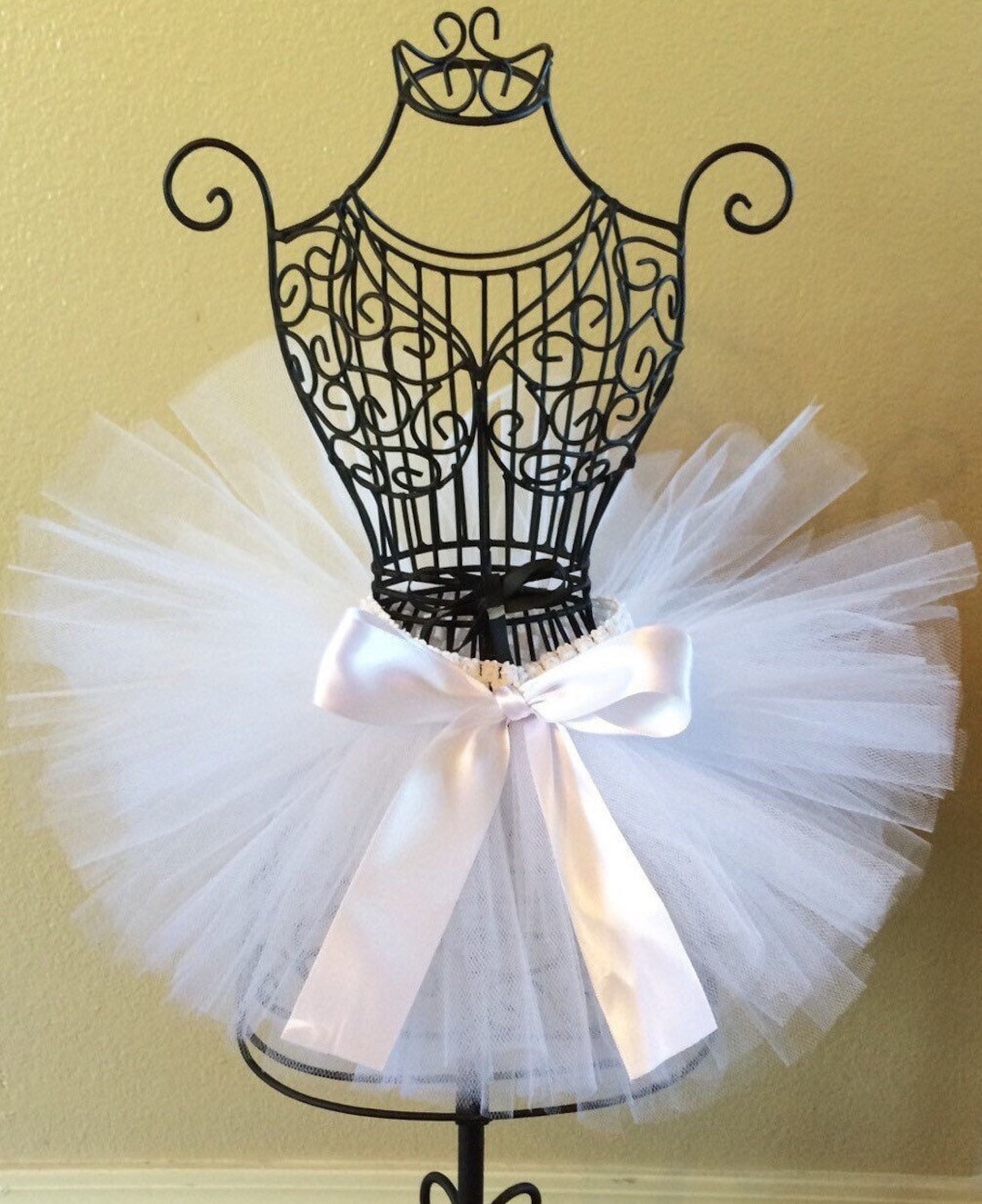 White Tutu White Dance Tutu White Flower Girl Tutu Ghost Costume Tutu ...