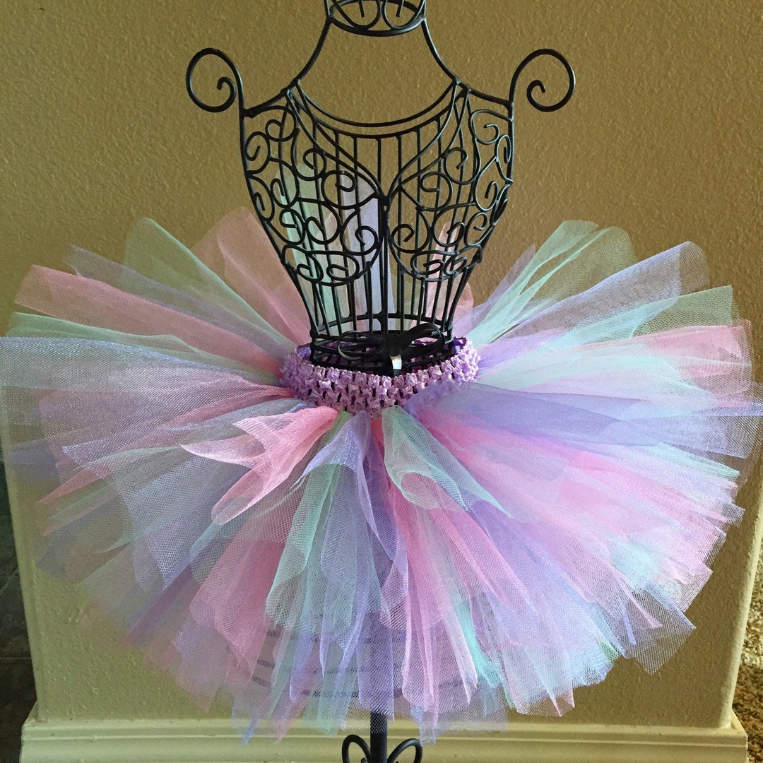 Pink Purple Mint Tutu Spring Tutu Easter Tutu Baby Tutu Infant Tutu ...