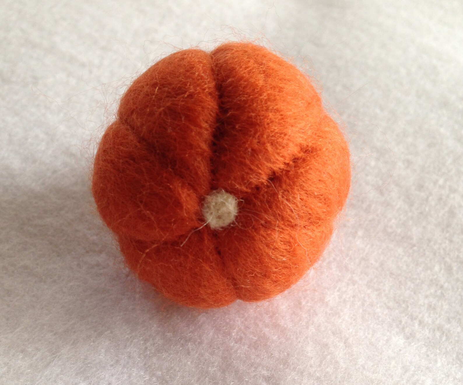 Needle Felted Pumpkin Handcrafted From Merino Wool for - Etsy