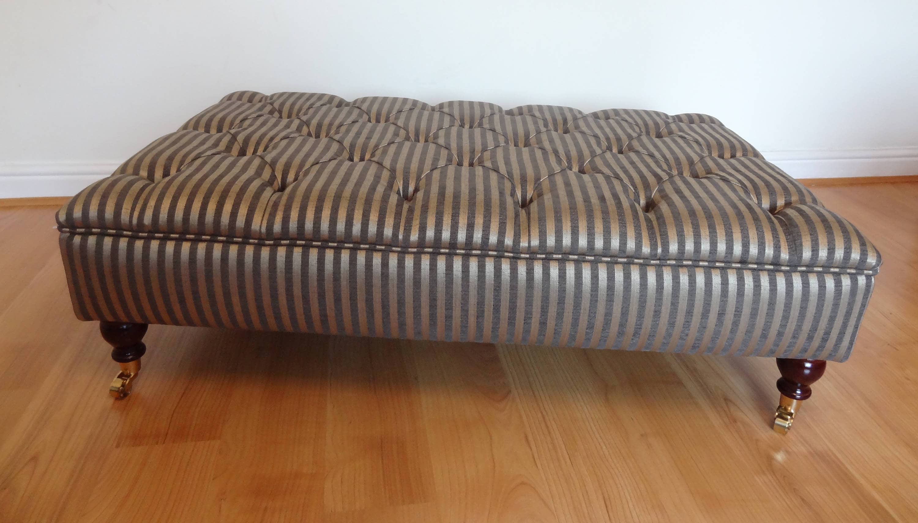 Luxury Upholstered Deep Buttoned Storage Footstool/ottoman. - Etsy UK