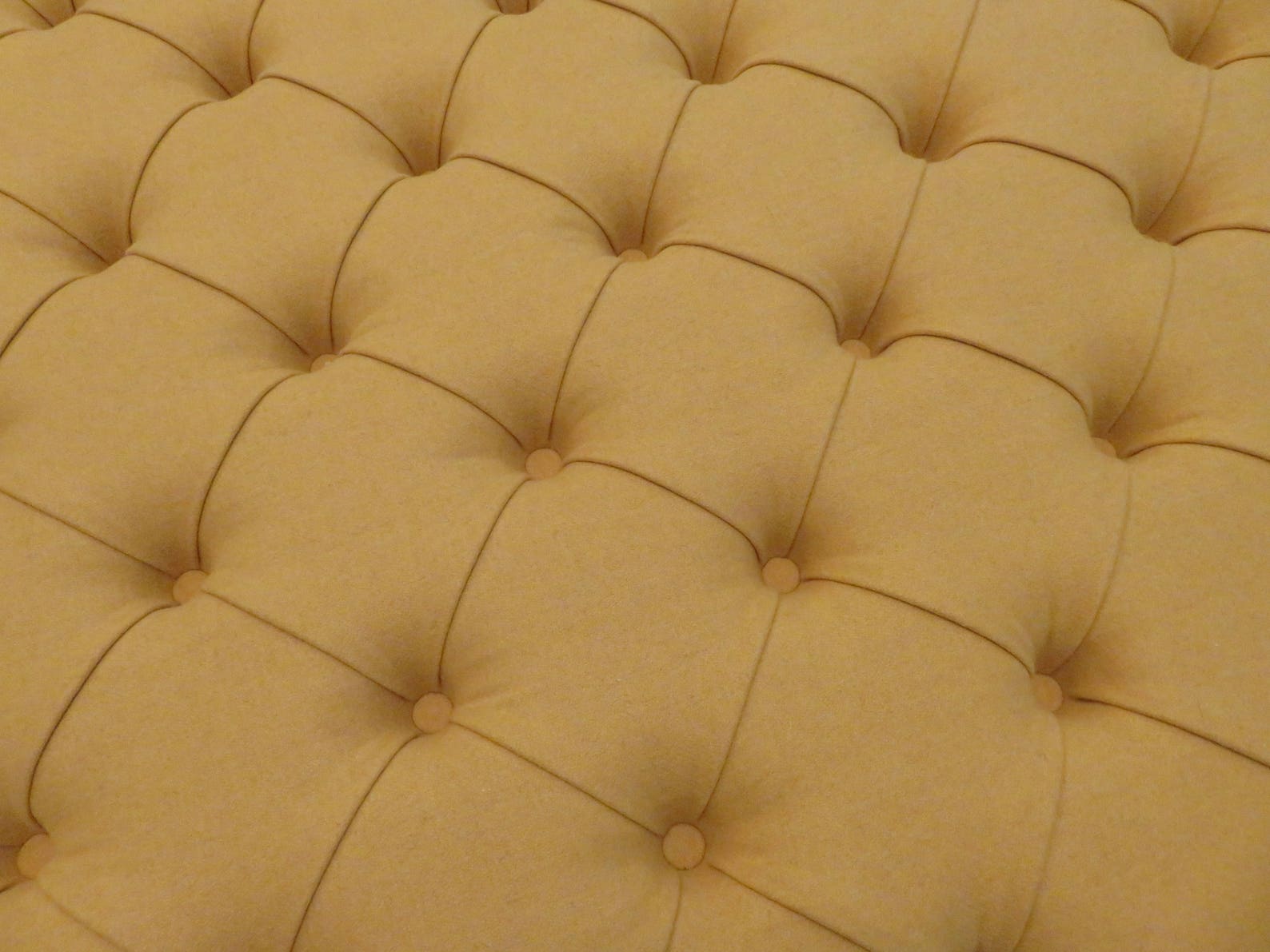 Handmade Upholstered Deep Buttoned Footstool in Warwick - Etsy UK
