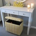 Handmade Upholstered Dressing Table Storage Stool Ottoman - Etsy