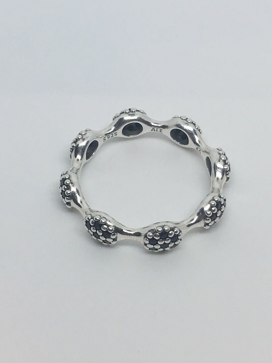 Pandora Stackable Ring Sterling Multi Stone - Etsy