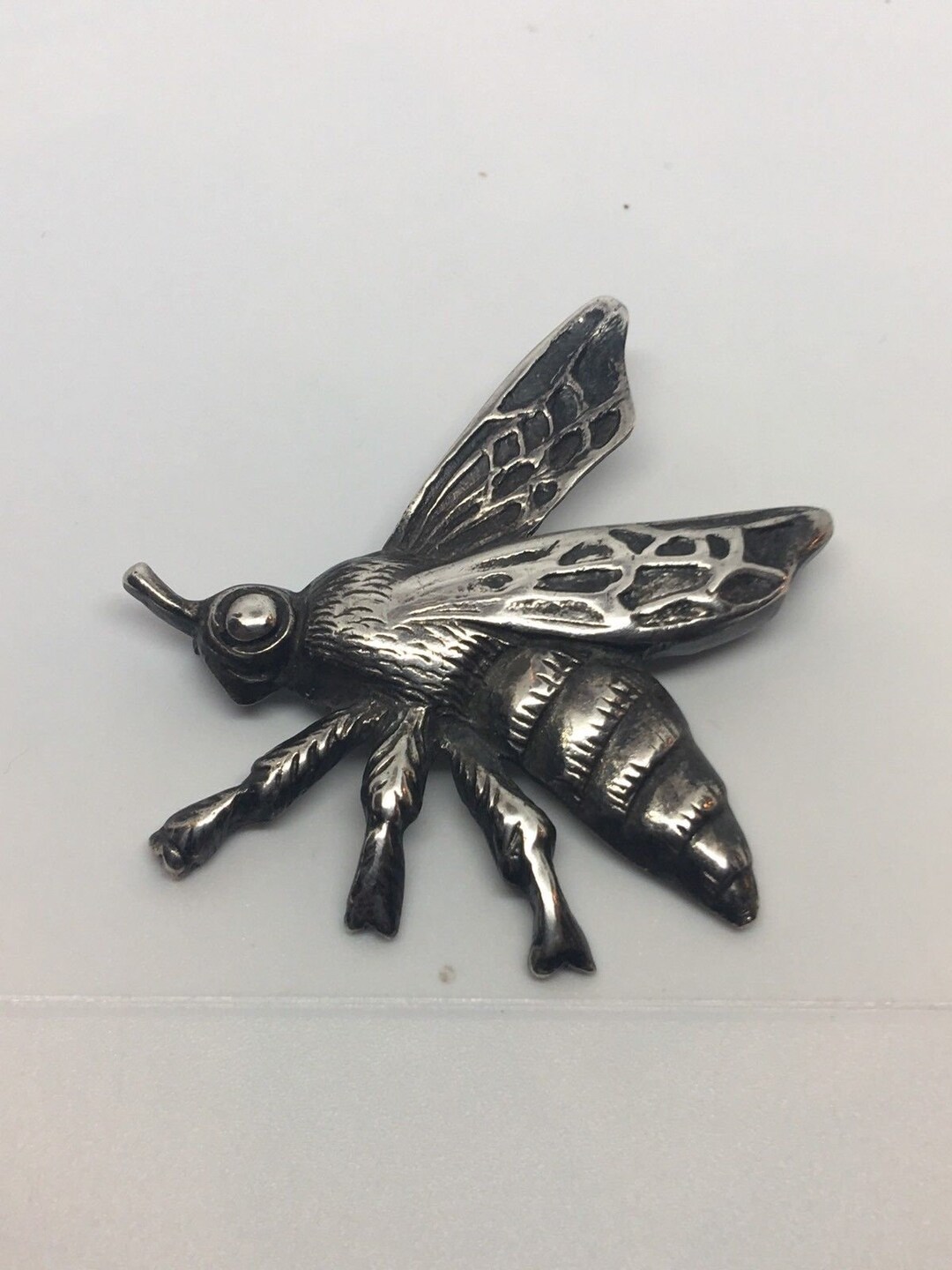 Vintage Viking Craft Sterling Bug Bee Wasp Pin LARGE Brooch - Etsy