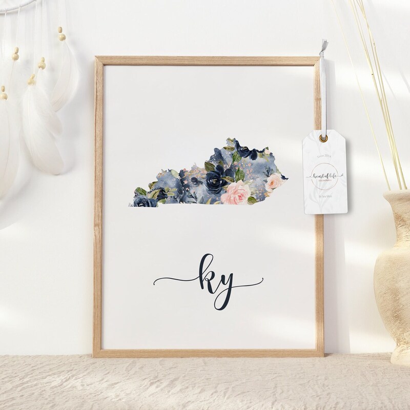 Kentucky Watercolor - Etsy