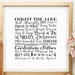 Names of God Printable Wall Art – Square Bible Verse Download Featuring ...
