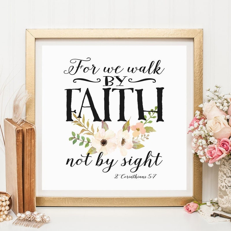 Faith Wall Art - Etsy