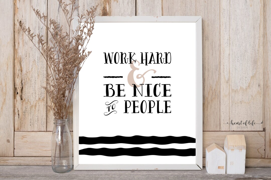 Motivational Quote Digital Download Art Print for Office Quote Print ...