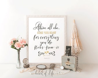 Guard Your Heart - Etsy