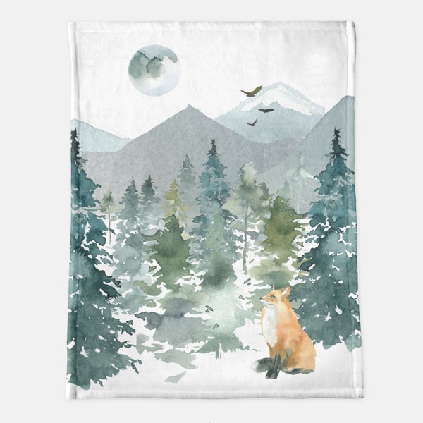 Fox Throw - Etsy