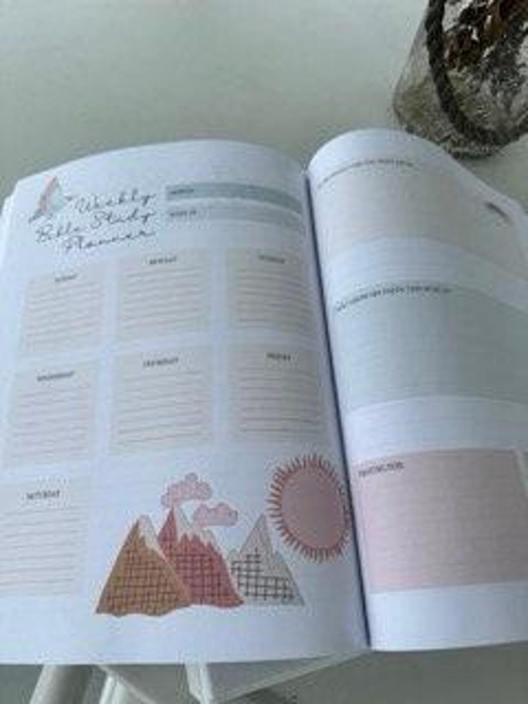 52-week Bible Study Journal – Guided Reflection + Prayer Prompts ...