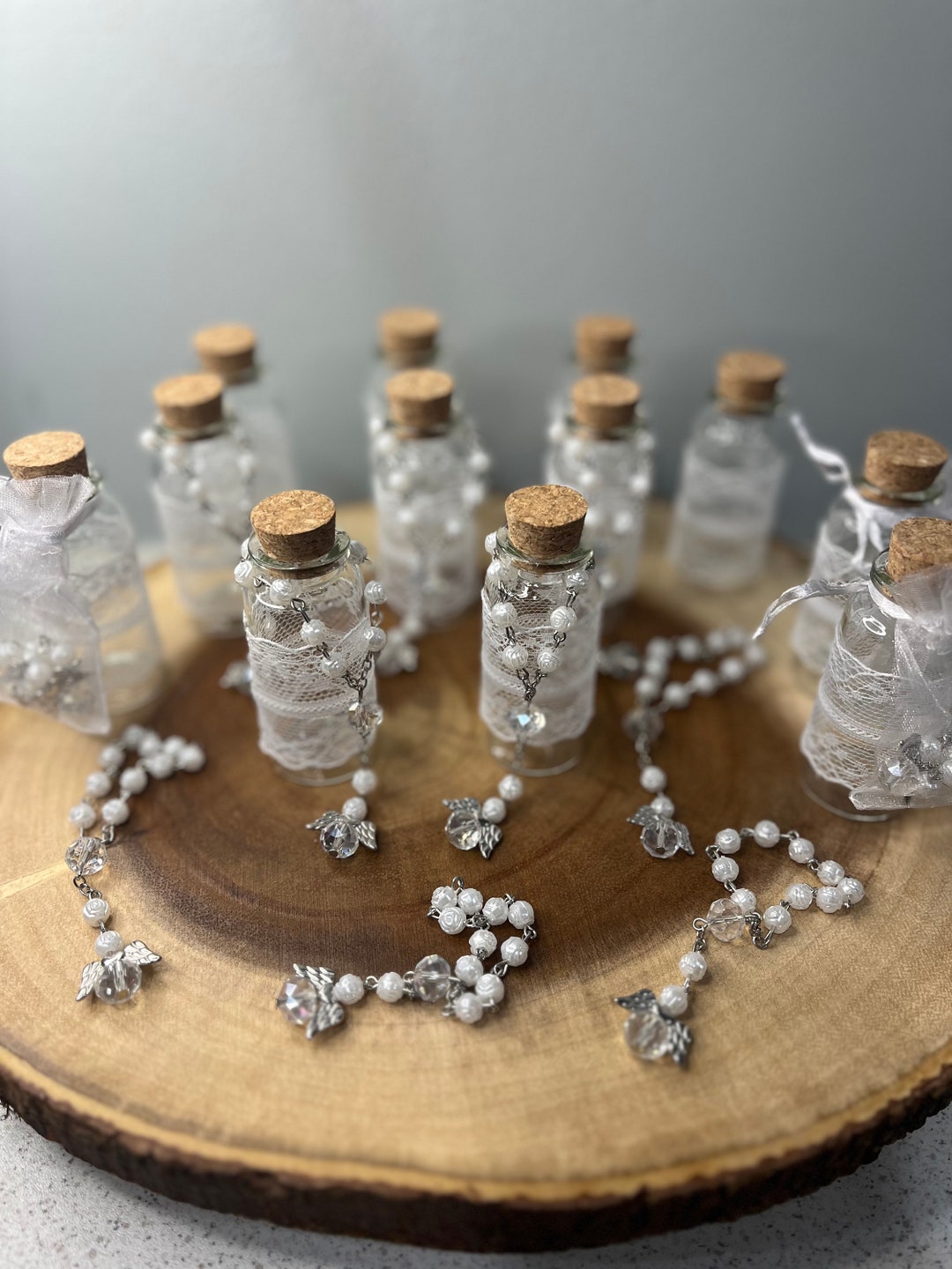 Holy Water Bottle Favor , Baptism Favor, Christening Favor, Baptism Favor for Girl and Boy ...