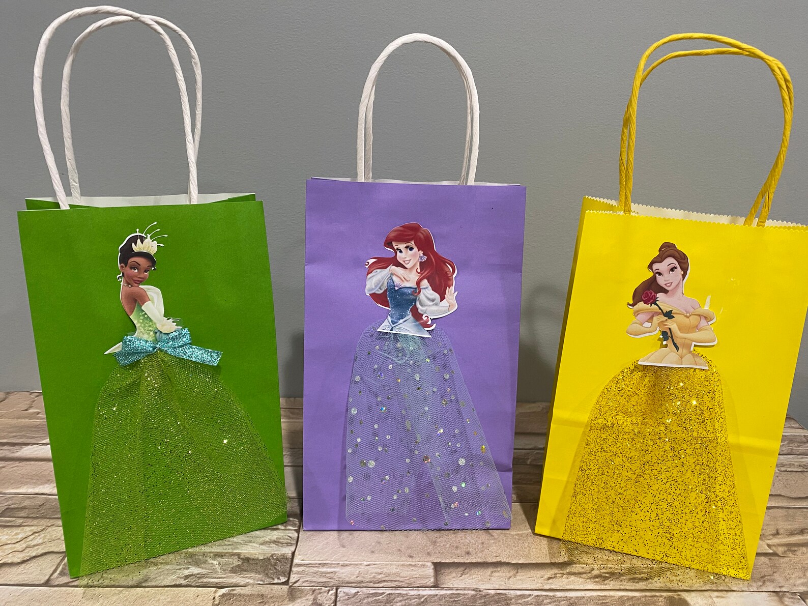Princess Party Favor Bag Princess Paper Bag Princess Paper - Etsy Australia
