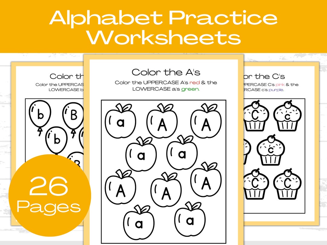 LETTER RECOGNITION WORKSHEETS, Kindergarten Worksheets, Letter ...